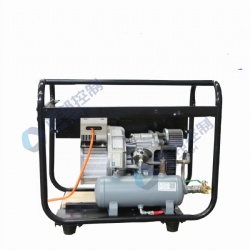 Frame Type Oil free scroll air compressor with Tank